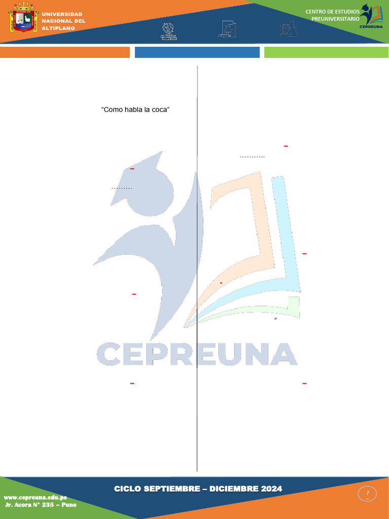 Cuadernillo-20241201 191421espb | PDF | Perú