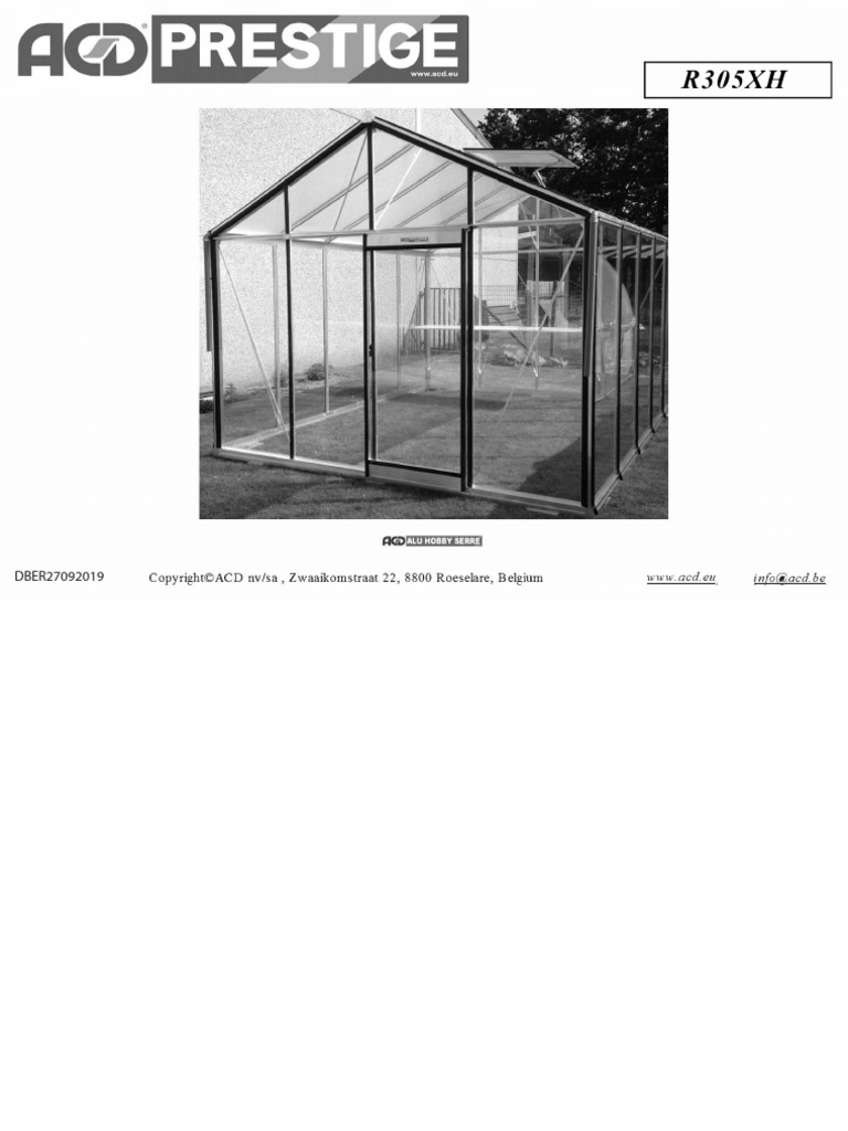 Serres ACD - Notice-De-Montage | PDF