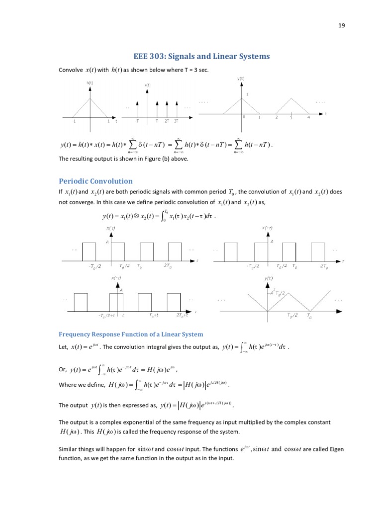 Signals and Systems 03 | PDF | Teaching Mathematics | Mathematical Analysis