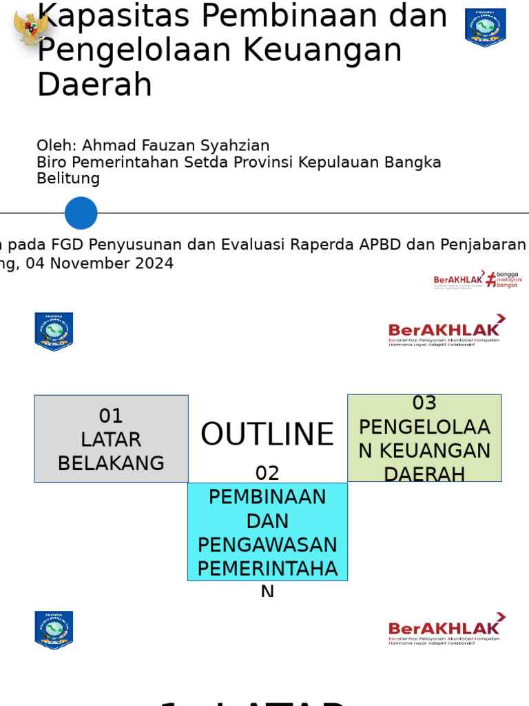 Tapem_1. Paparan FGD Bakeuda 041124_new | PDF