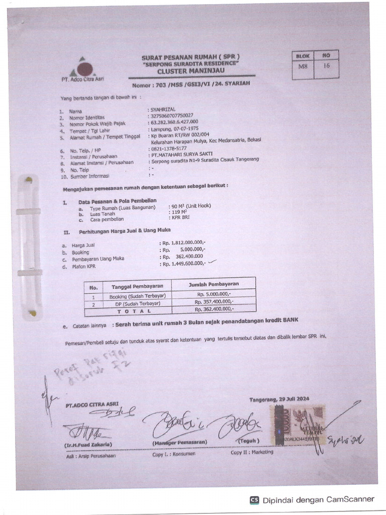 15. SP3 BRI AGUSTUS (1) | PDF