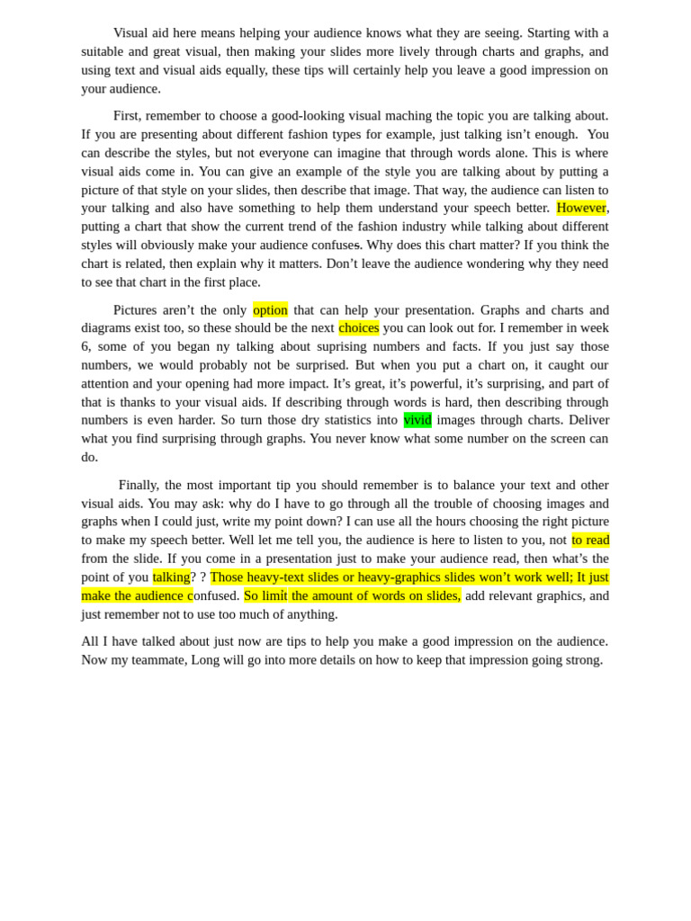 Kha Visual Aids | PDF