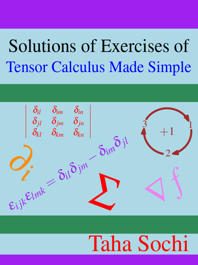 Solutions of Exercises Of: Tensor Calculus Made Simple | PDF | Coordinate System | Euclidean Vector