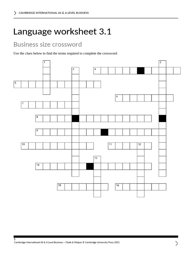 ASAL_Business_worksheet_3.1 | PDF