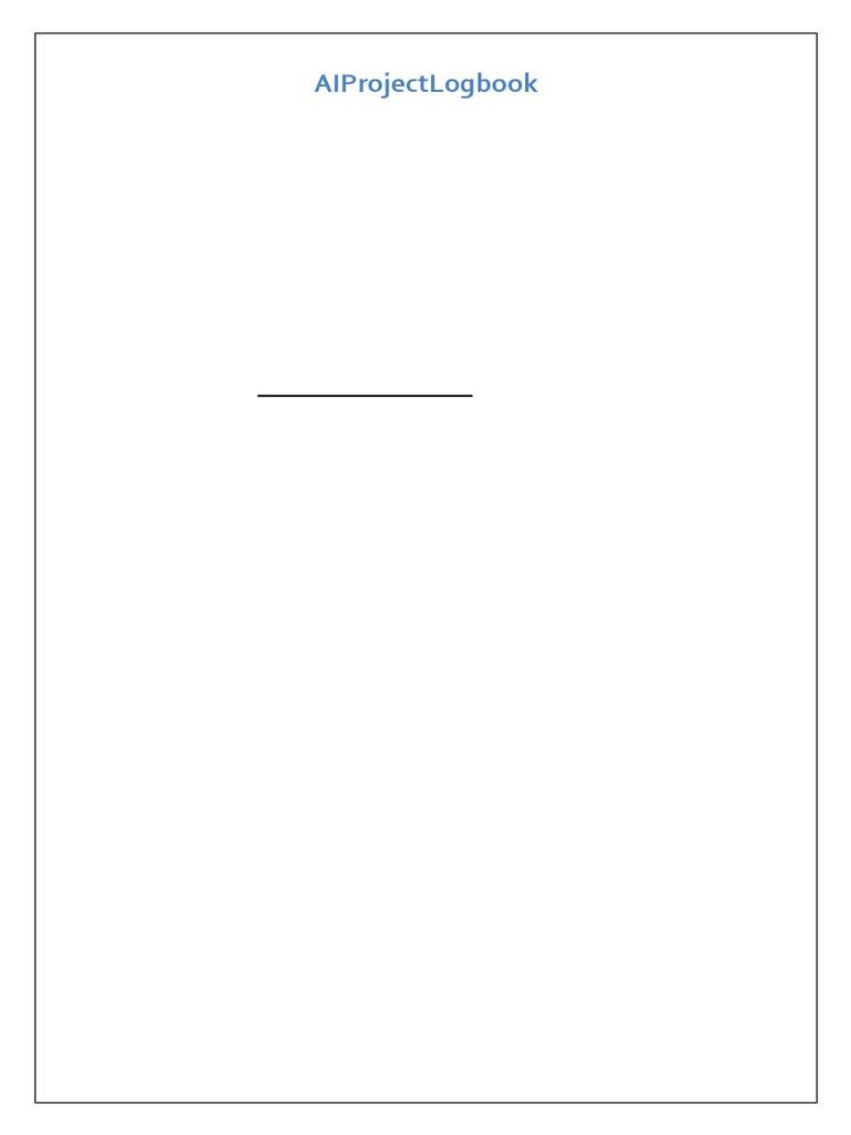 IBM-CBSE AI Project Logbook | PDF | Usability | Plagiarism