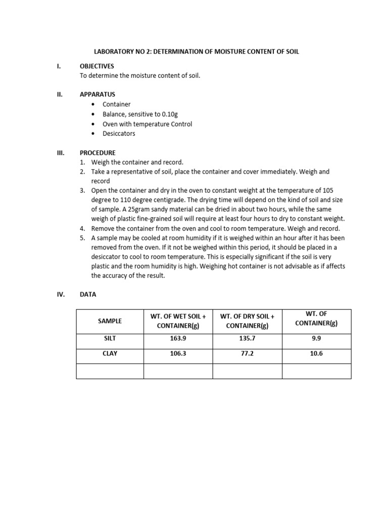 SOIL-MECHANICS-LABORATORY-2 | PDF | Soil | Earth Sciences