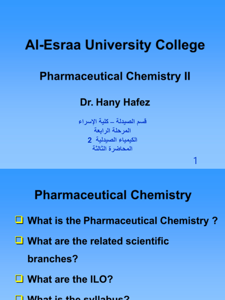 Cholinergic drugs Al-Esraa lec 3 2 | PDF | Acetylcholine | Neurotransmitter