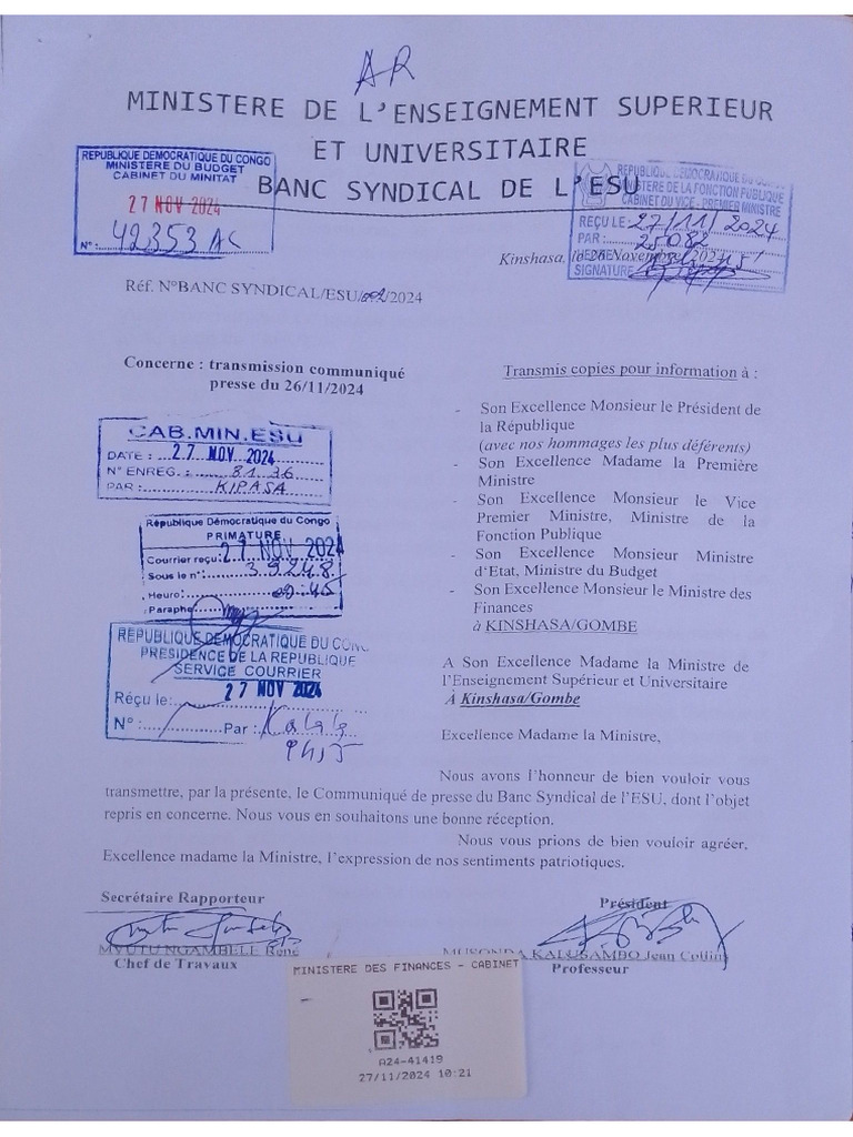 Accusé Réception 2 | PDF