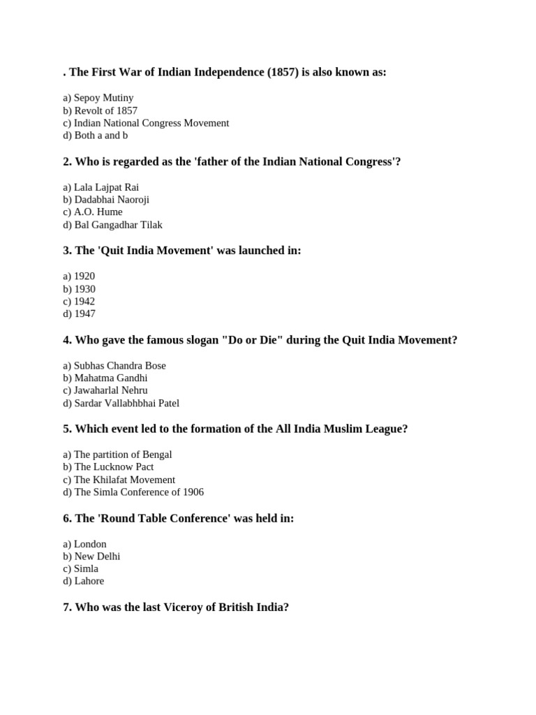 The First War of Indian Independence Durgesh | PDF | Indian ...