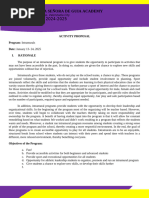 Intramurals Program Sample | PDF | Cultural Conventions