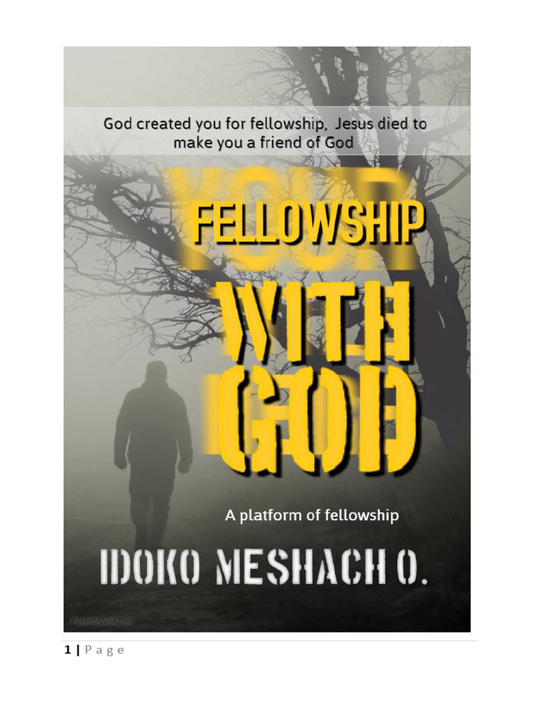 Fellowship With God | PDF | Paul The Apostle | The Gospel