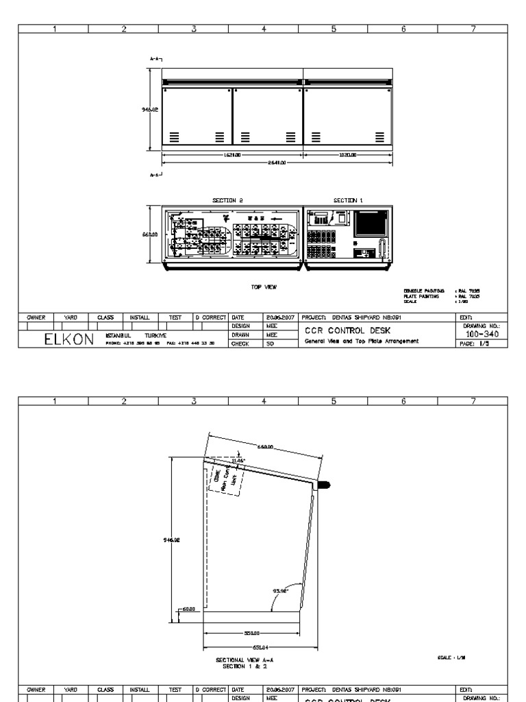 CCR Cargo Desk DNT.091 - CCRCD | PDF | Electrical Wiring | Power ...
