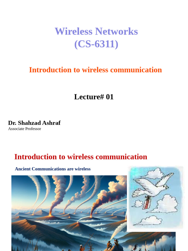 Introduction to Wireless Communication | PDF | Transmission Medium | Radio