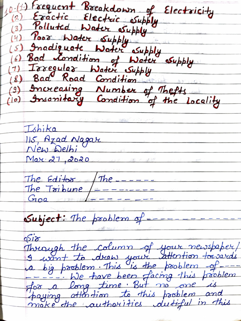 10 in 1 letter | PDF