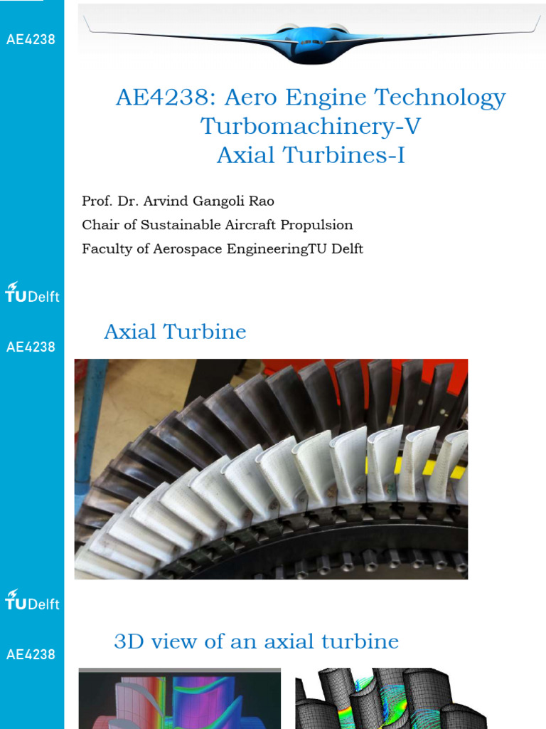 Turbomachinery_V-Axial turbines_1 | PDF | Turbine | Machines