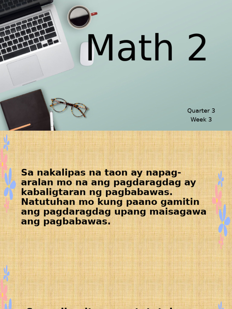 MATH 2 Q3 WEEK 3 | PDF
