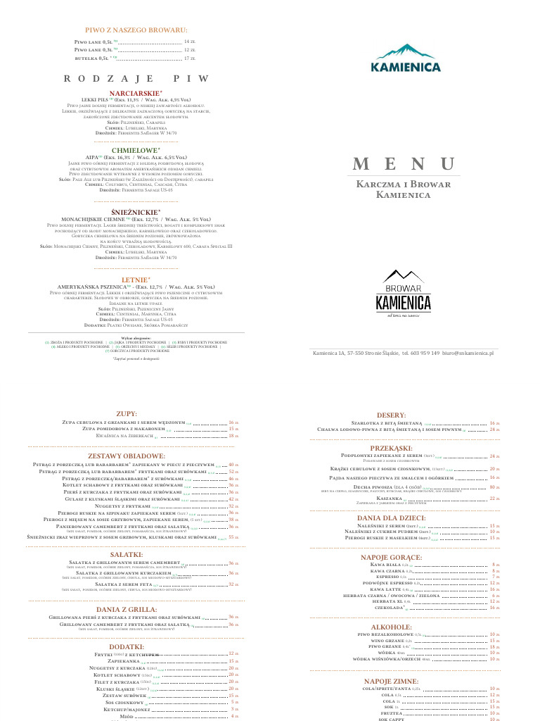 Menu 1 | PDF