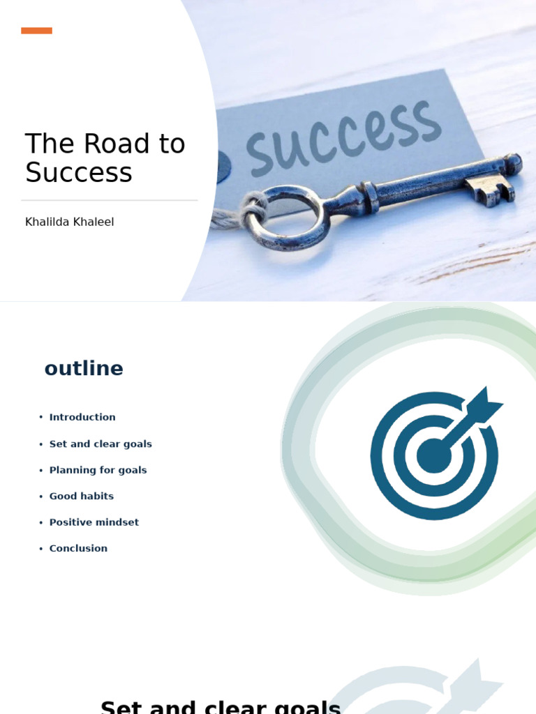 Steps to Achieve Success: Goals & Mindset | PDF