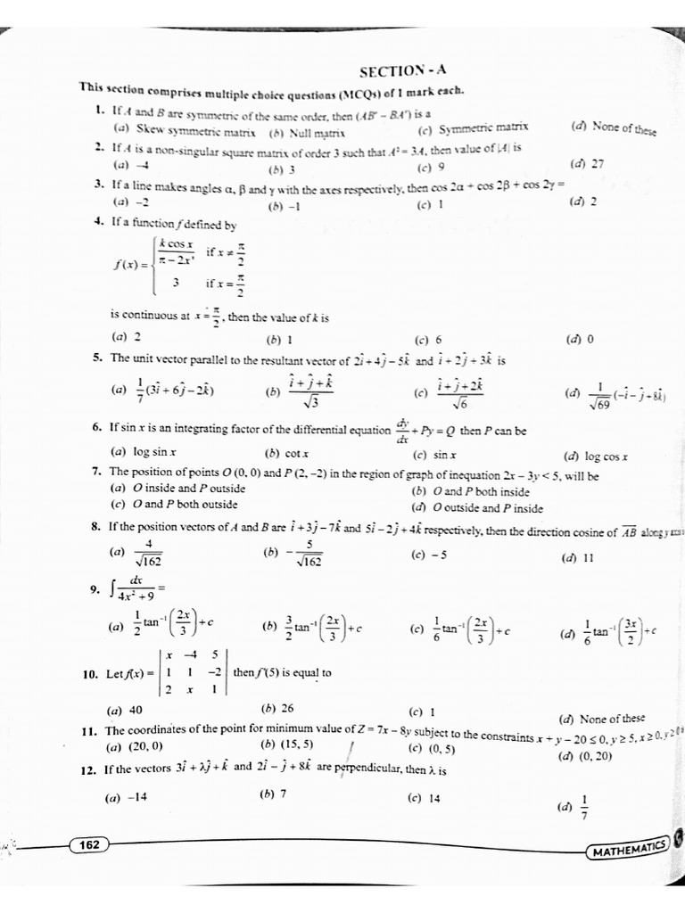 Question Paper | PDF