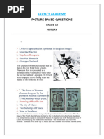 Picture-Based Questions, History, Grade-10 | PDF