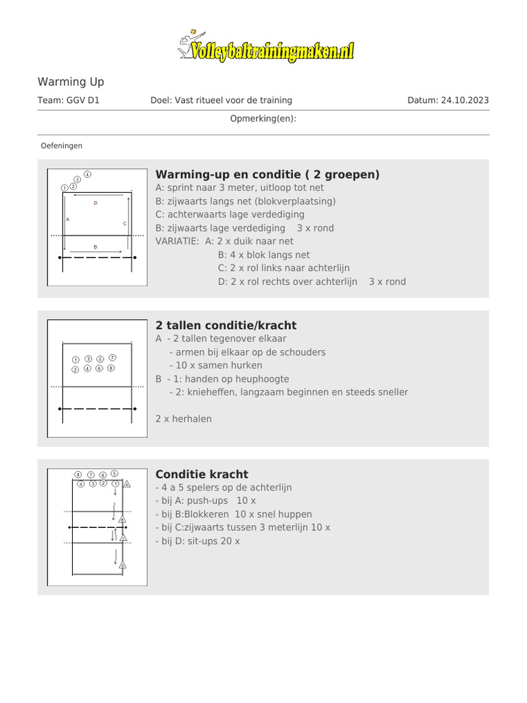 02 Warming Up GGVD1 | PDF