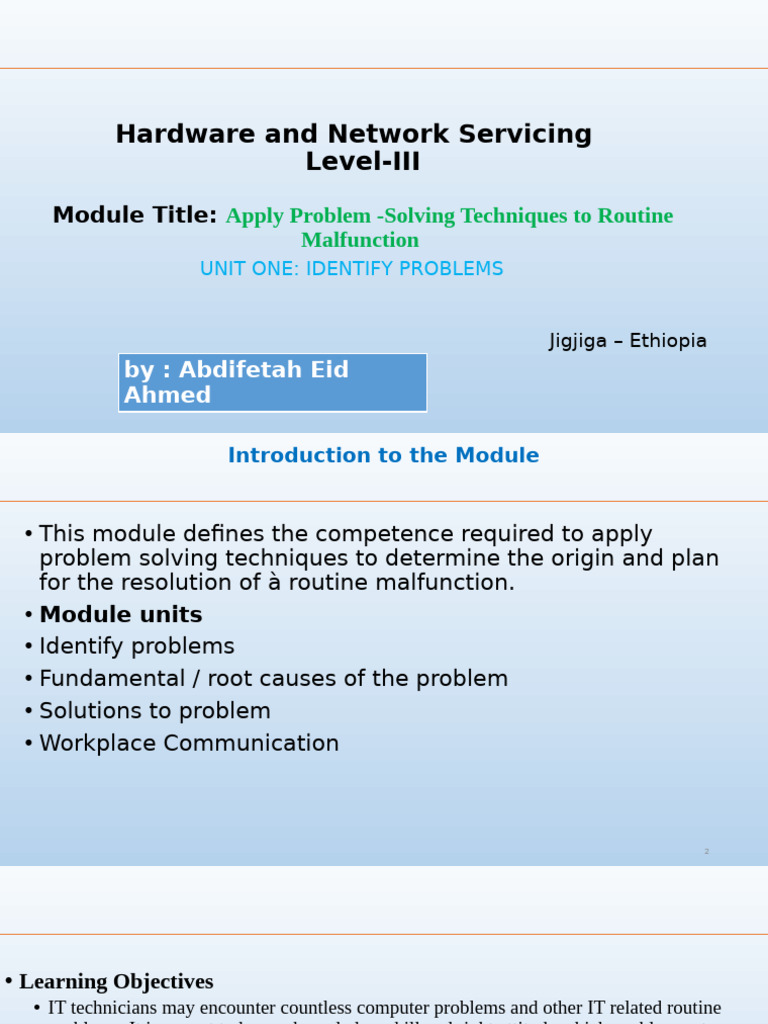 Ply Problem - Solving Techniques To Routine Malfunction | PDF ...