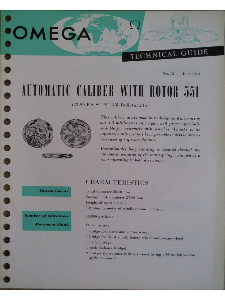 Omega 551 | PDF