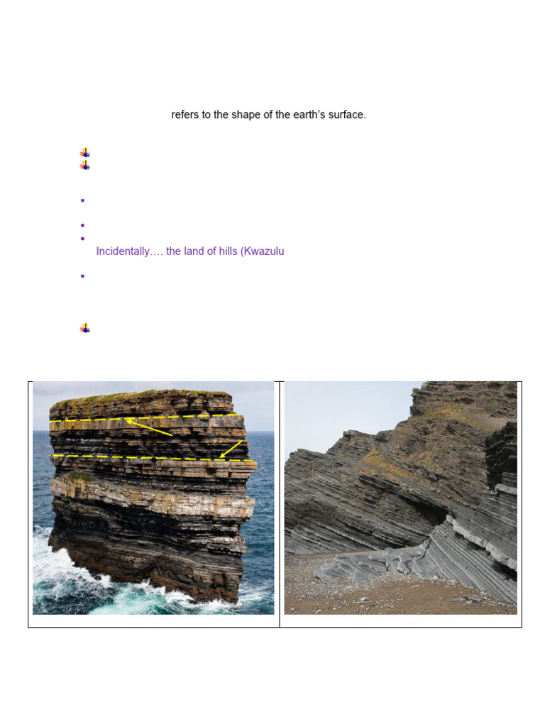 geomorphology-1 | PDF | Rock (Geology) | Igneous Rock