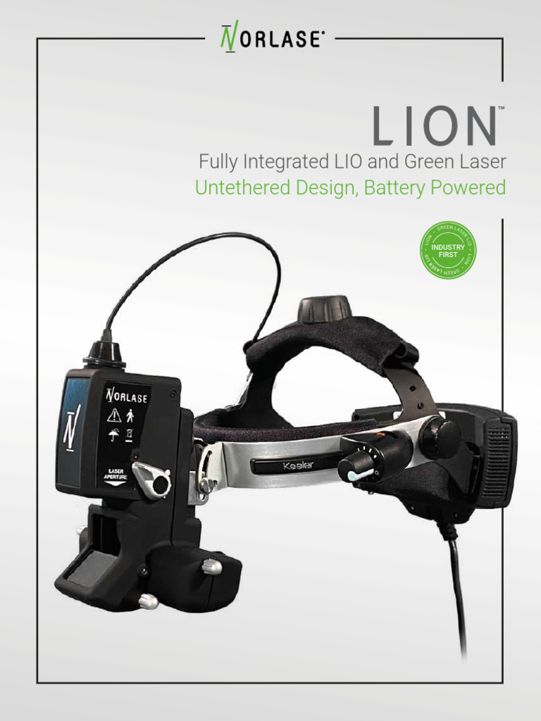 LION Brochure | PDF | Ophthalmology | Laser