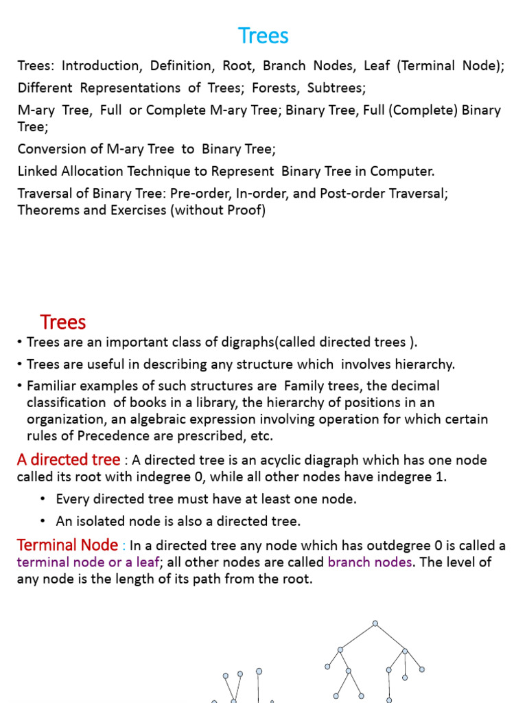 BM_Unit 5_Tree | PDF | Algorithms And Data Structures | Theoretical Computer Science