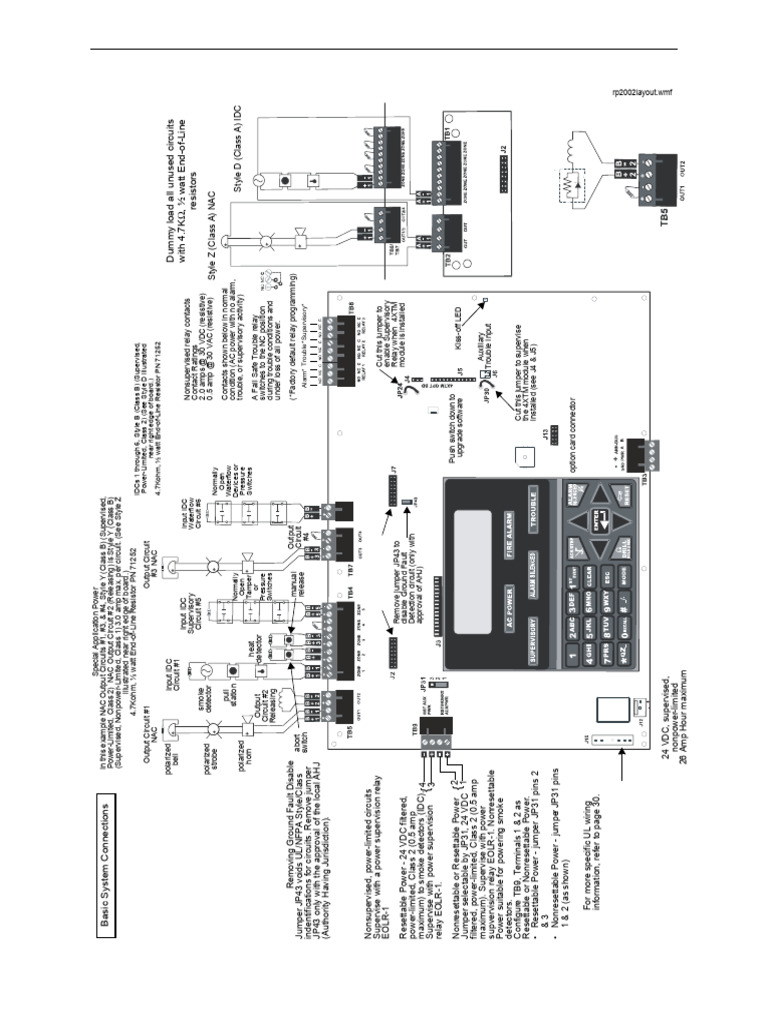 DIAGRAMA FSCP (RP-2002) | PDF | Relay | Electromagnetism