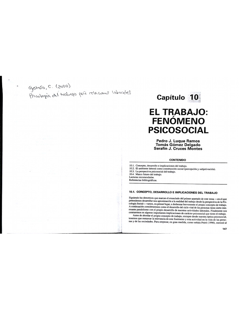 UNIDAD 1.1 - Luque, Gomez y Cruces. Cap 10 | PDF