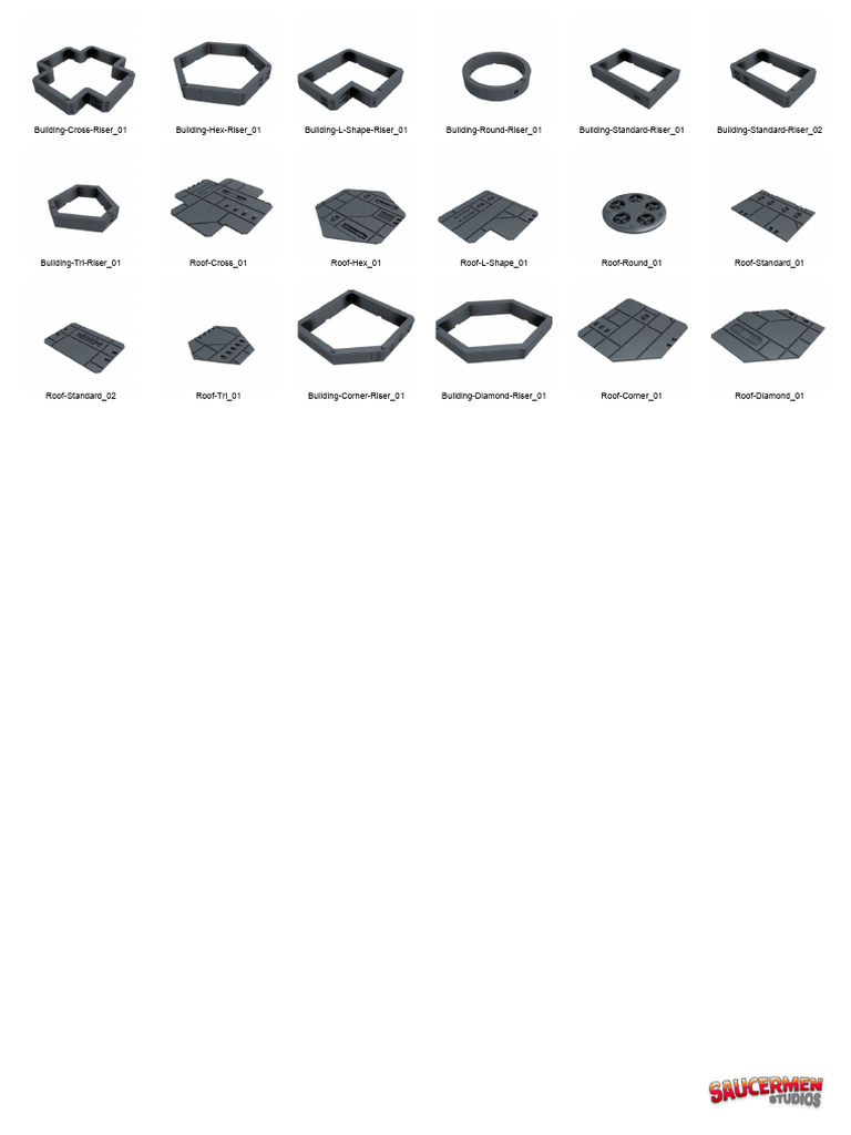 FLC3-Half Height Risers-Parts List | PDF