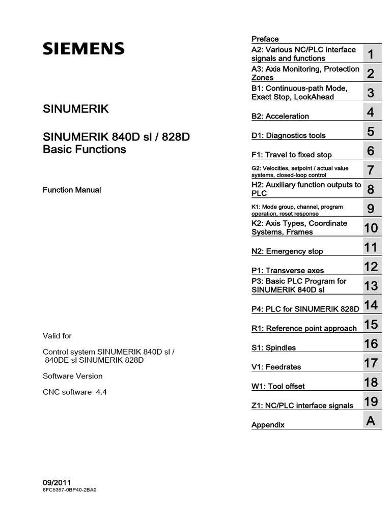 Sinumerik - REFPOINT Detallado Completo | PDF | Programmable Logic Controller | Acceleration