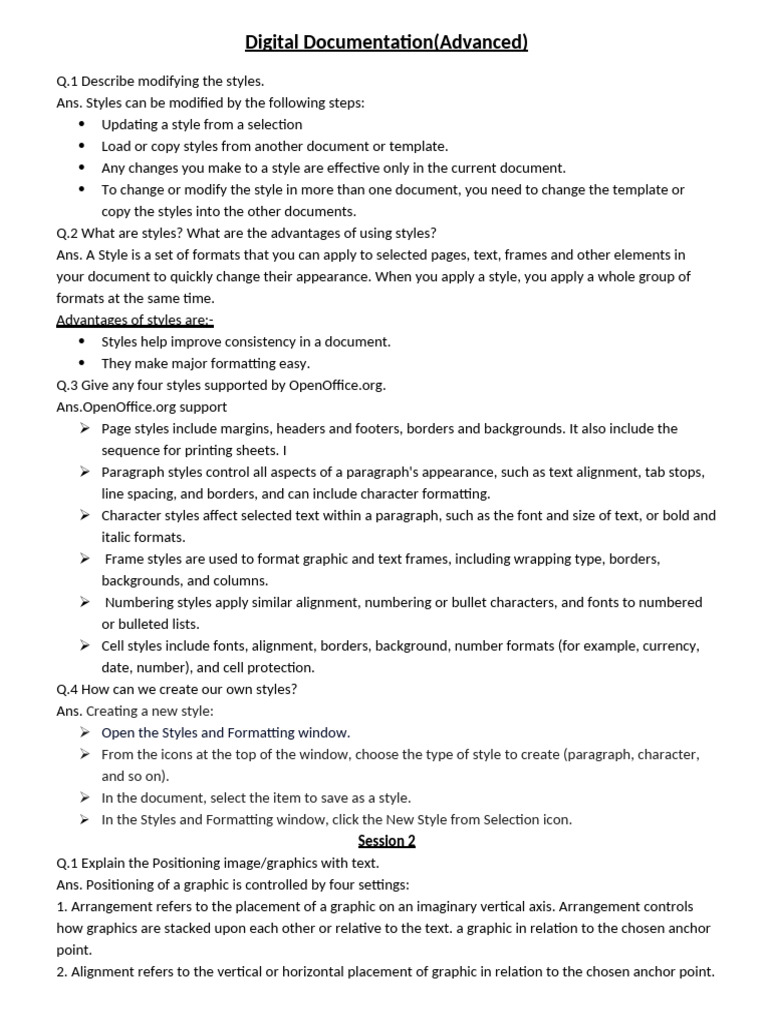 Textual Q.A. Digital Documentation | PDF | Shape | Document