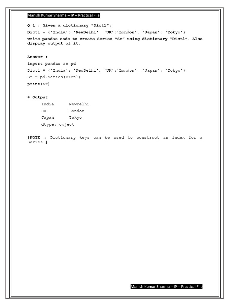 IP Practical File Q & A 2024-25 | PDF | Boolean Data Type | Function (Mathematics)
