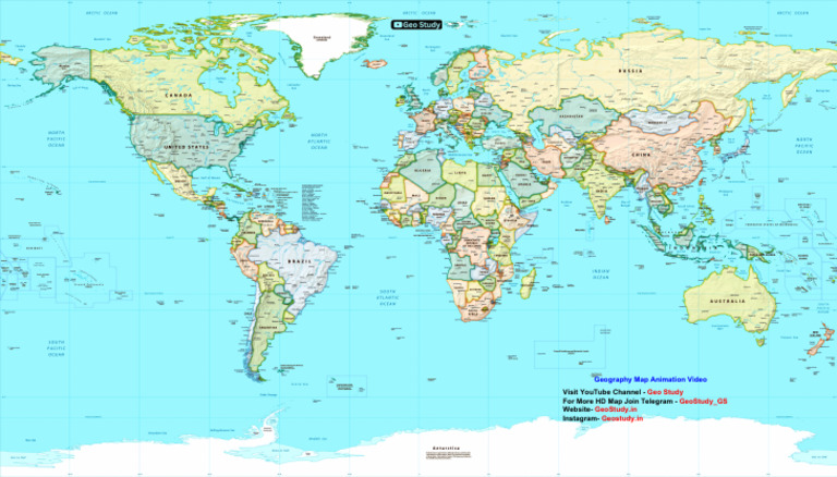 Geography Map Animations | PDF