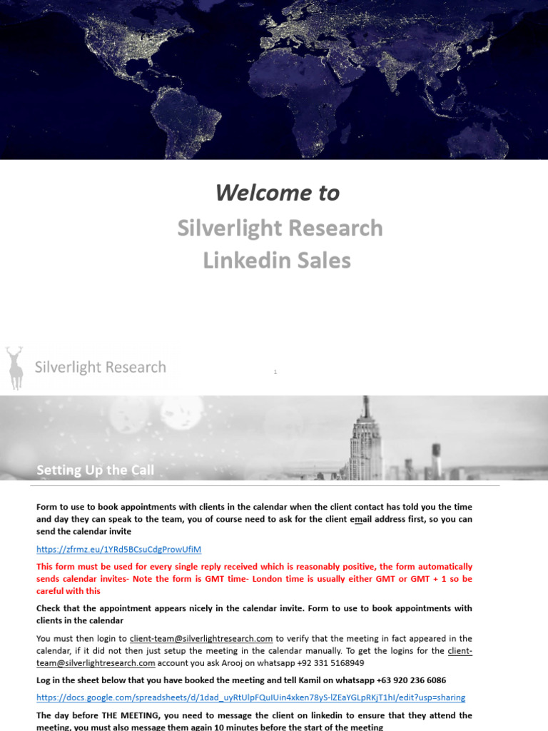 2023.06 Silverlight Research Linkedin Marketing Team.2 | PDF | Linked In | Business