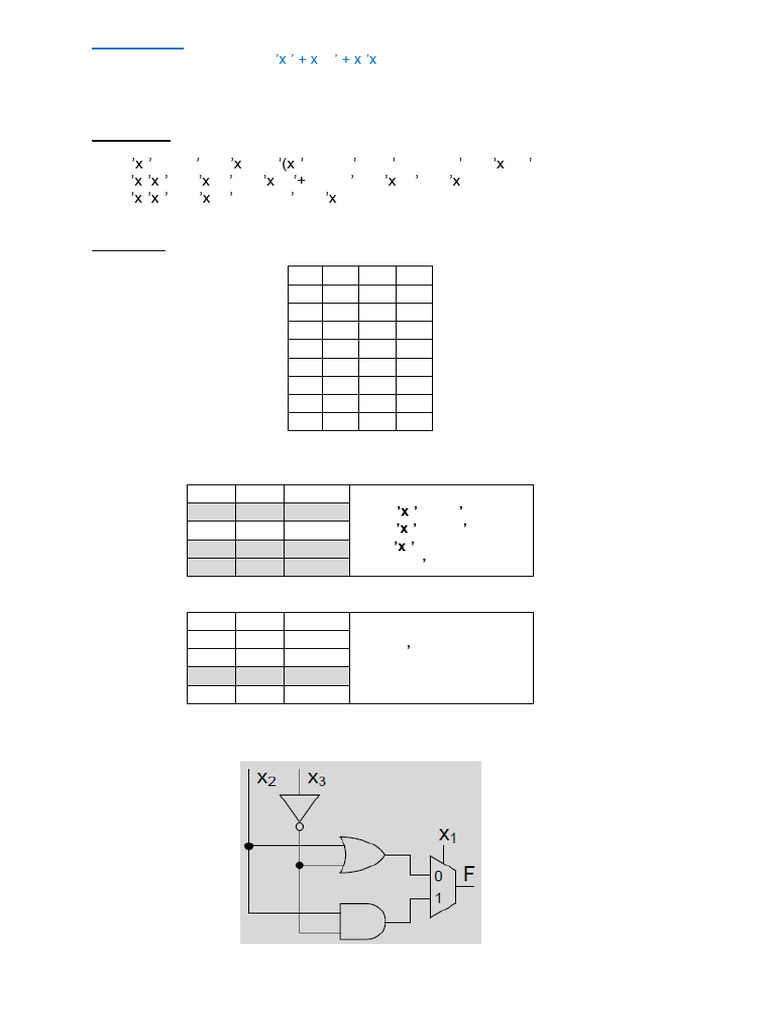 Exercises Mux Full-Adders Half-Adders 2 | PDF | Subtraction | Arithmetic