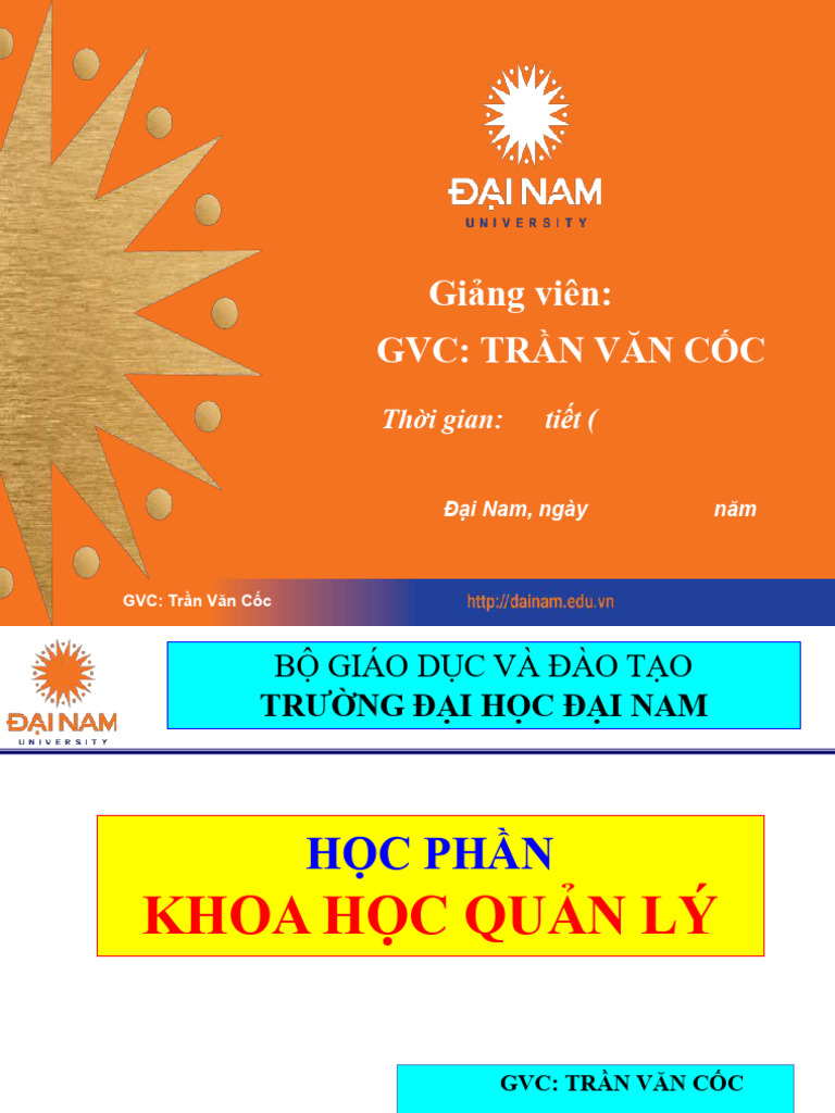1-Chương -1 - Tổng quam Khoa học QT và nhà QT | PDF