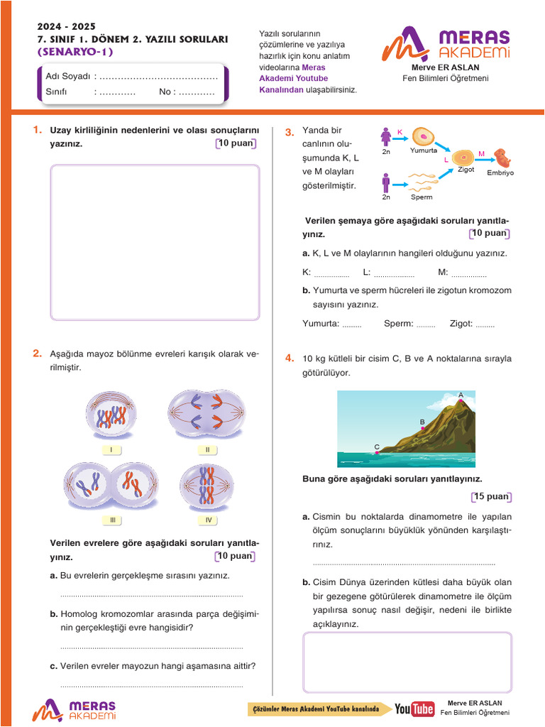 Meram Akedemi Yazılı | PDF