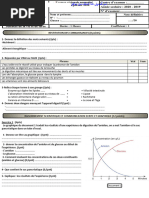 SVT 1bac SM Semestre 2 Devoir 1 Modele 1 1 | PDF