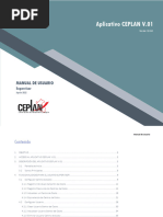 Manual Usuario Supervisor AplicativoCEPLANV01 | PDF | Ventana (informática) | Archivo de computadora