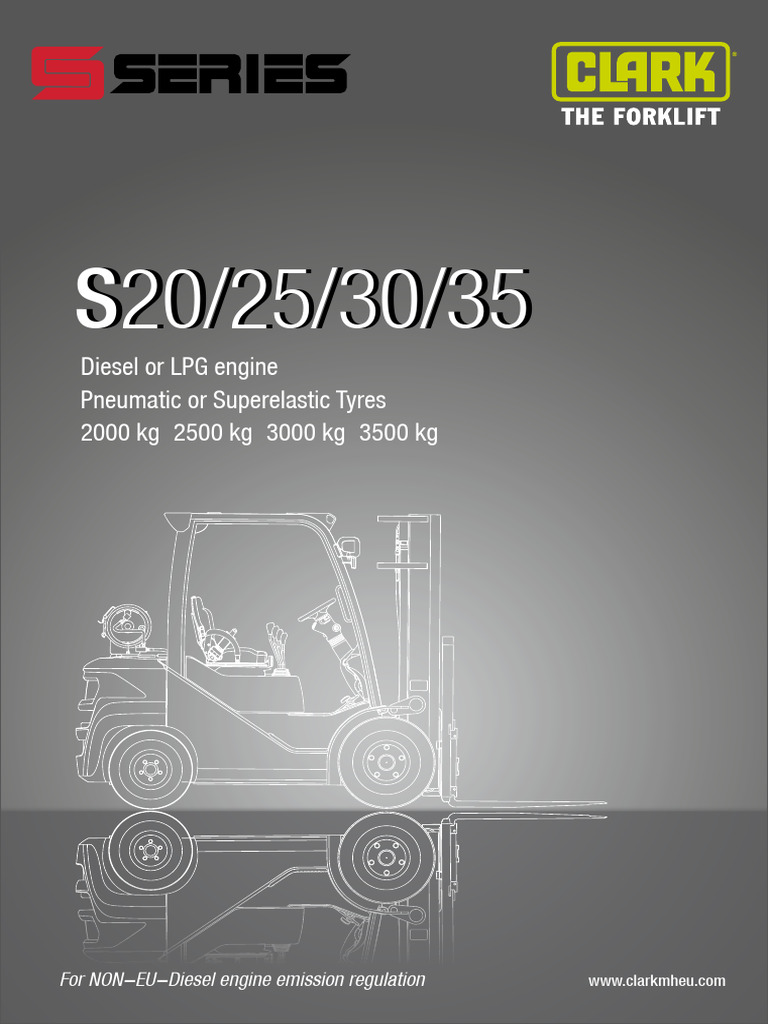 CLARK S SERIES_S20-35 | PDF