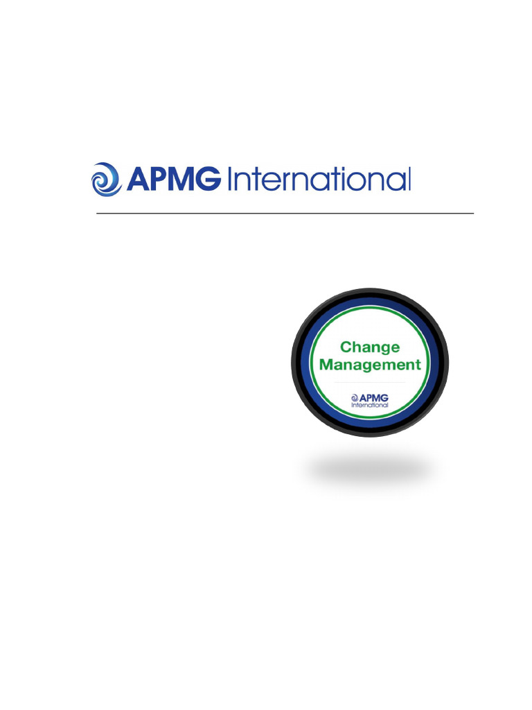 Change Management v3 Syllabus - English v1.0 | PDF | Change Management ...