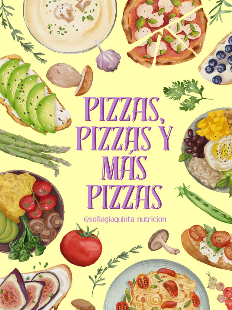 Recetario de Pizzas Creativas y Saludables | PDF | Pizza | pesto