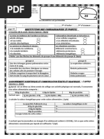 SVT 1bac SM Semestre 2 Devoir 1 Modele 1 1 | PDF