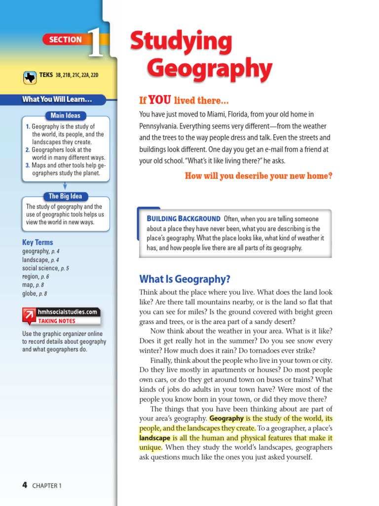Understanding Geography Basics | PDF | Geography | Map