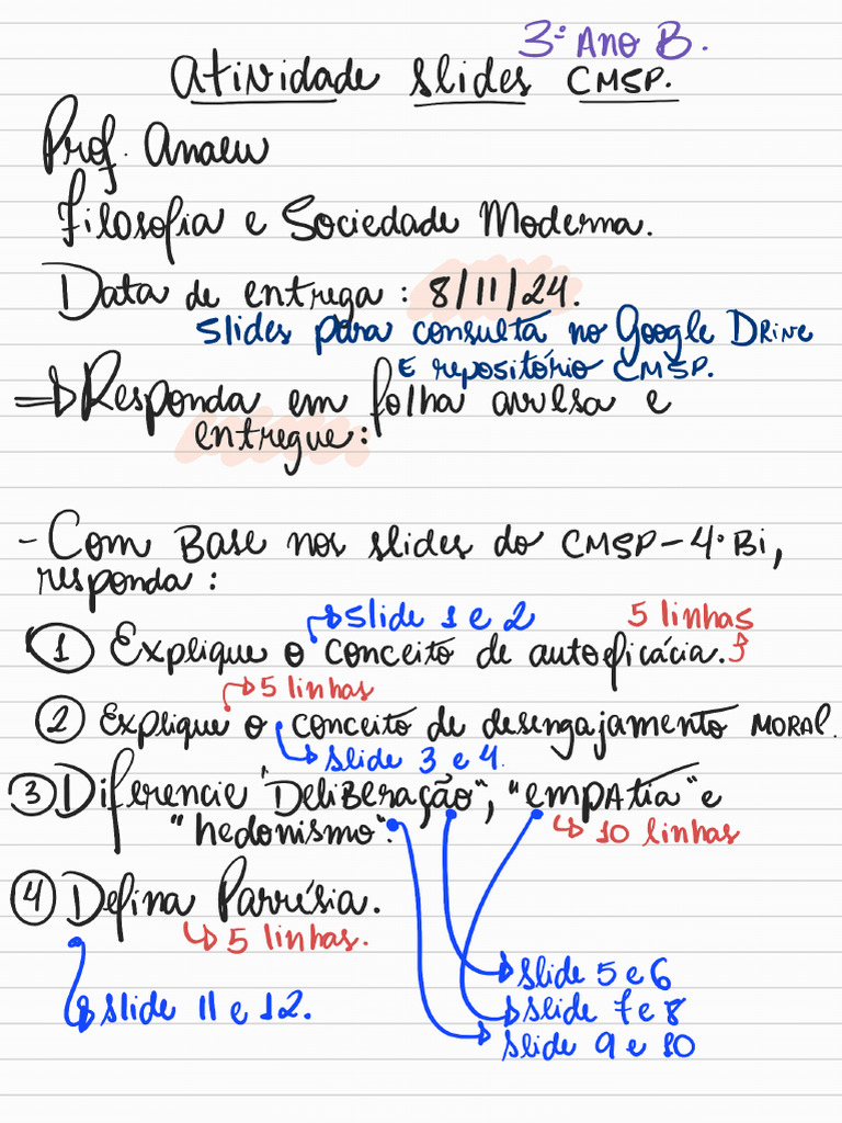 Atividade Prof Analu para - 241025 - 080050 | PDF