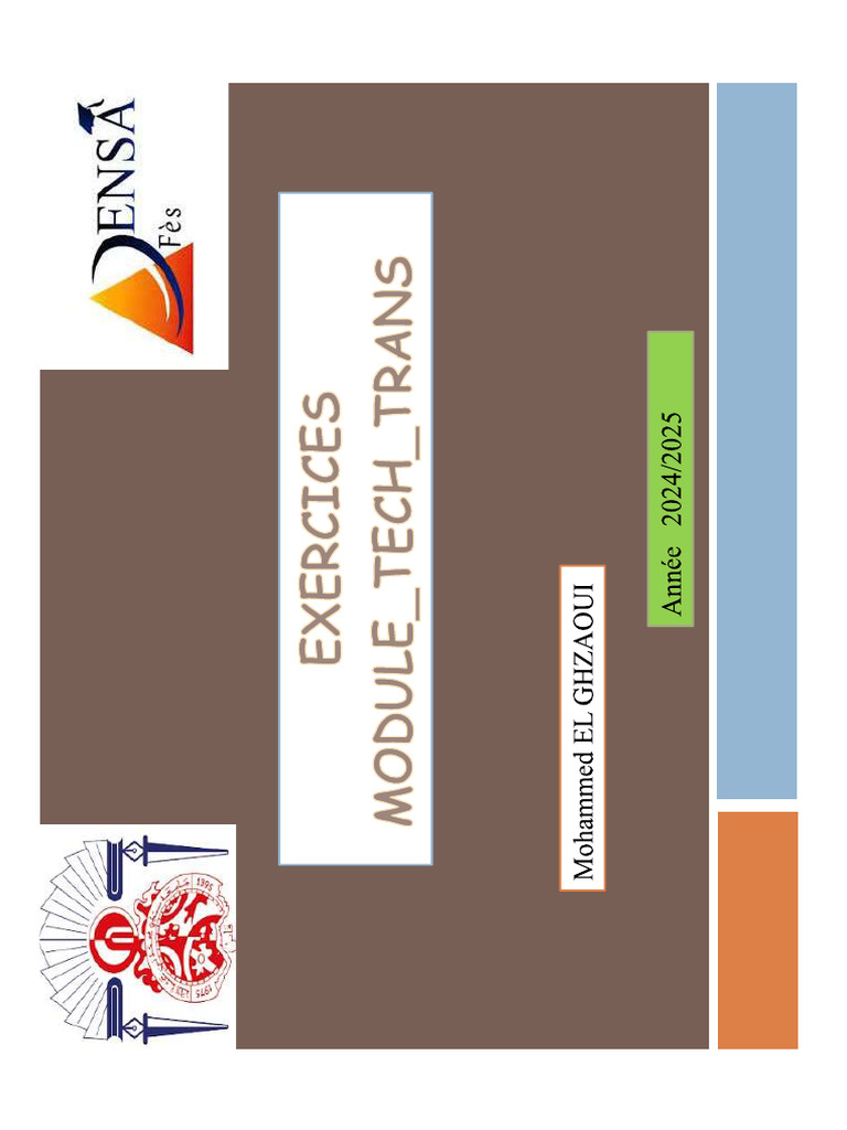 TD_Tech_Trans_ENSA (3) | PDF